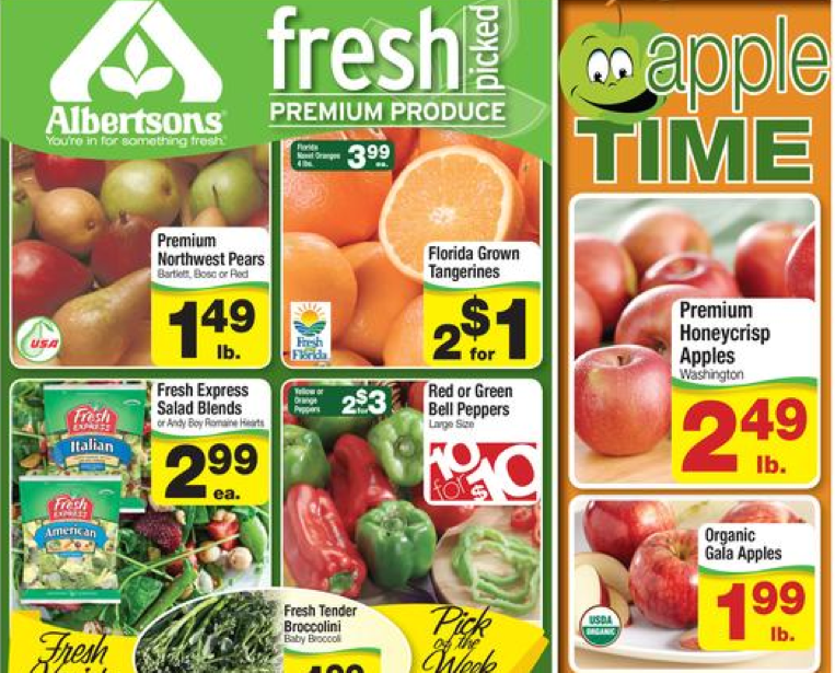 Albertsons Ad Fresh Fruits and Vegetables | WeeklyAds2