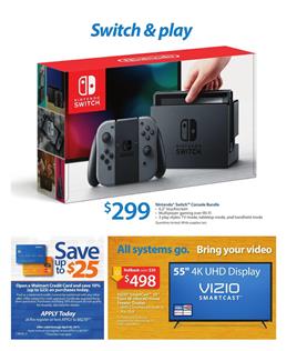 Nintendo Switch Walmart Ad April 2017 | WeeklyAds2