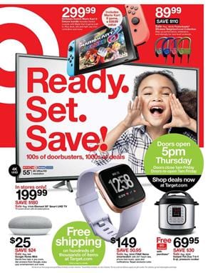 Target Ad Black Friday Early Access Doorbuster TVs 2018 - WeeklyAds2