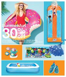 Summer Fun Items 30% off at Target | Weekly Ad Aug 4 - 10 | WeeklyAds2