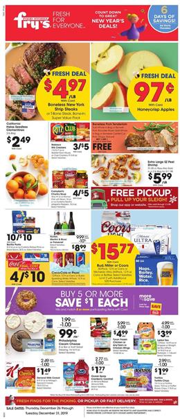 Fry's New Year's Deals Dec 26 - 31, 2019 | WeeklyAds2