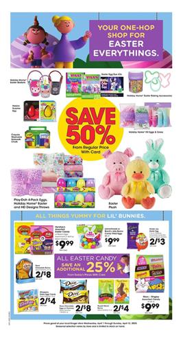 Kroger Easter Products Apr 8 - 14, 2020 | WeeklyAds2