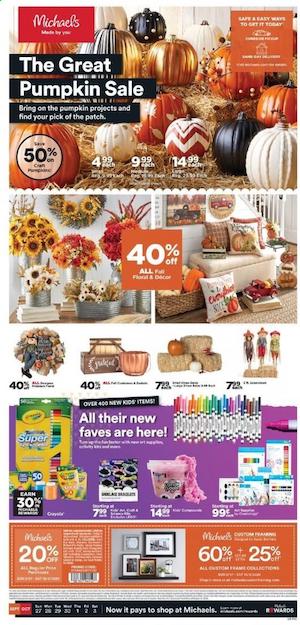 Michaels Halloween Deals and Great Pumpkin Sale | WeeklyAds2