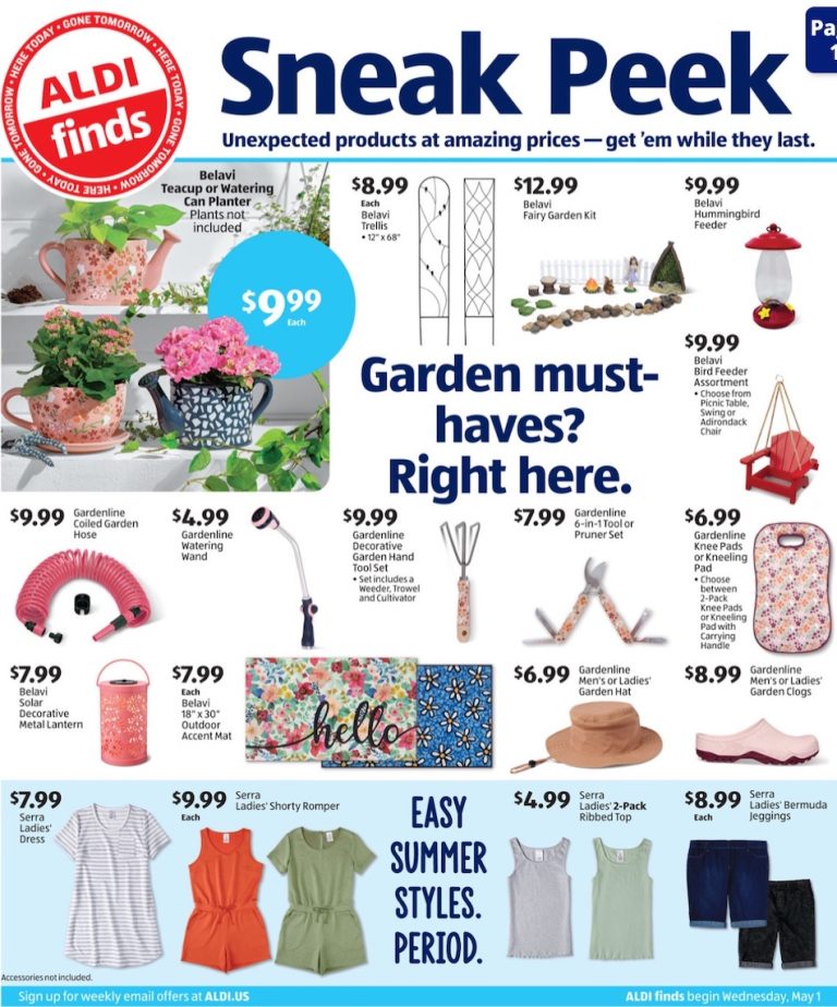 ALDI Flyer Preview May 1 - 7, 2024 | WeeklyAds2