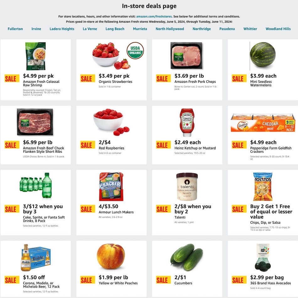 Amazon Fresh Weekly Ad Jun 12 - 18, 2024 - WeeklyAds2