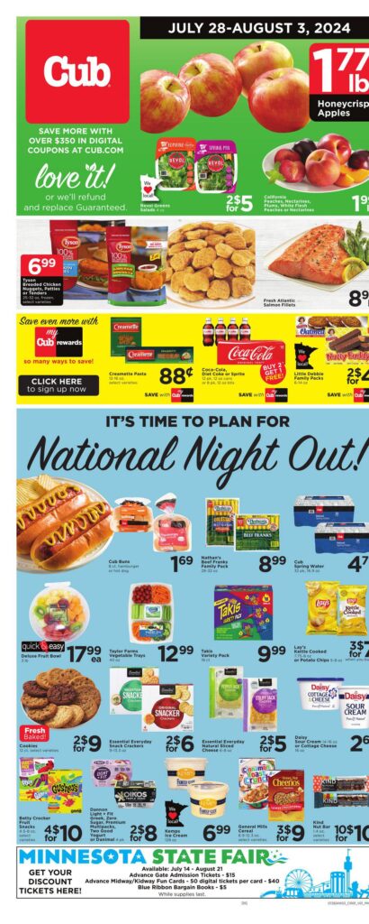 Cub Foods Weekly Ad Aug 4 - 10, 2024 - WeeklyAds2
