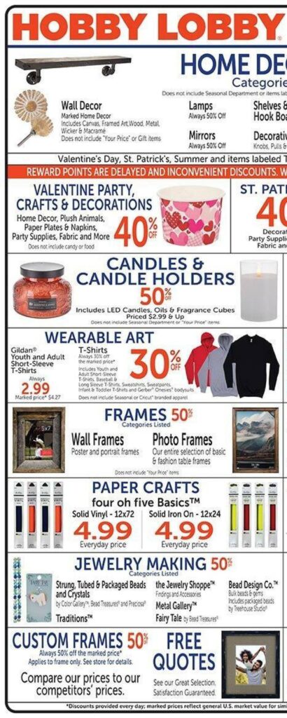 Hobby Lobby Weekly Ad | WeeklyAds2