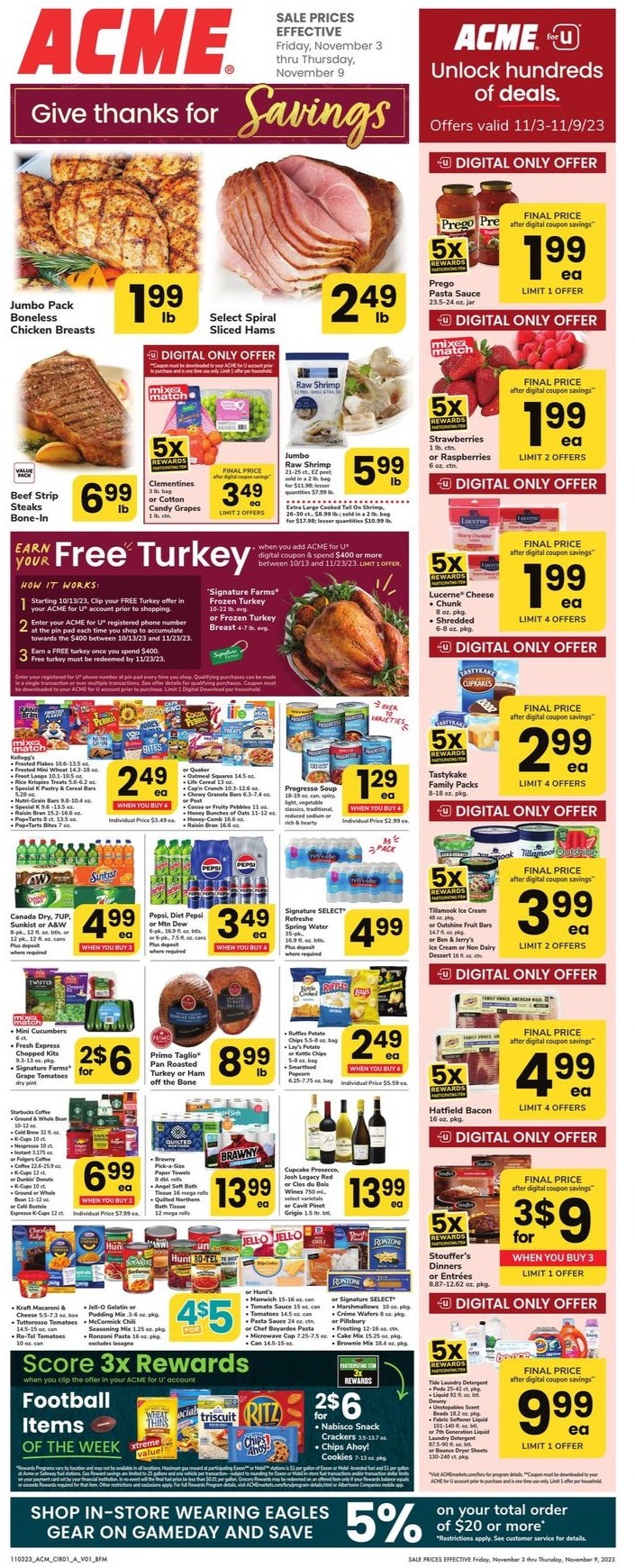 Acme Weekly Ad Nov 3 - 9, 2023 | WeeklyAds2