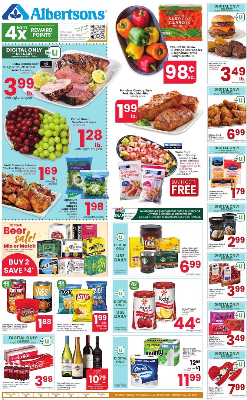 Albertsons Weekly Ad Jan 25 - 31, 2023 | WeeklyAds2