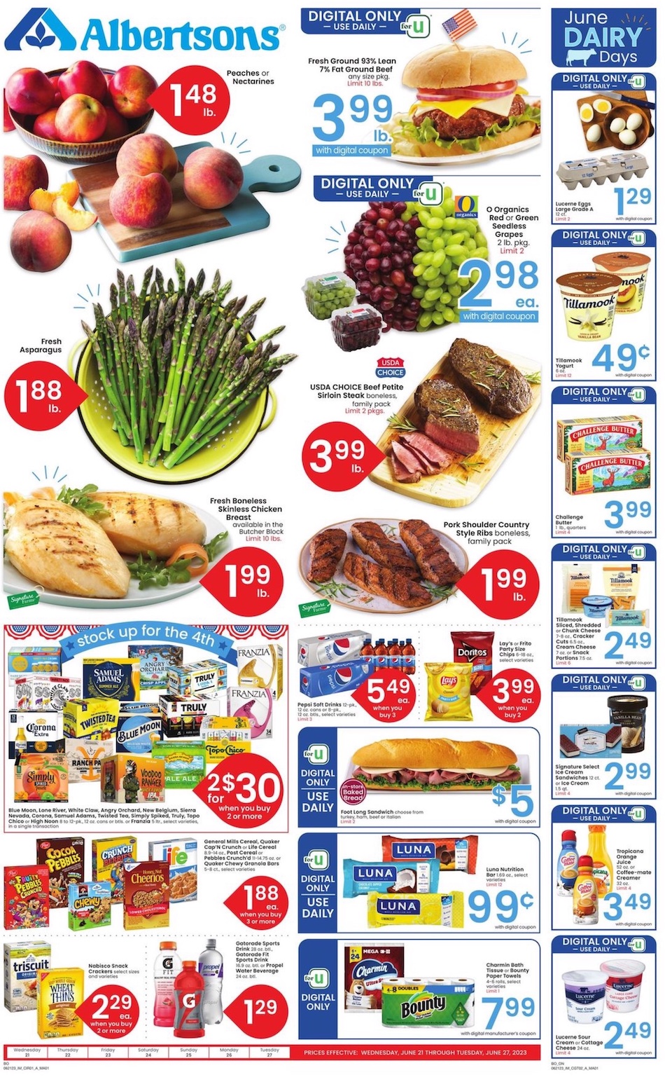 Albertsons Weekly Ad Jun 21 - 27, 2023 | WeeklyAds2