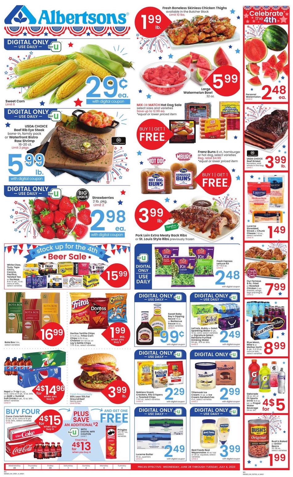 Albertsons Weekly Ad 4th of July 2023 | WeeklyAds2