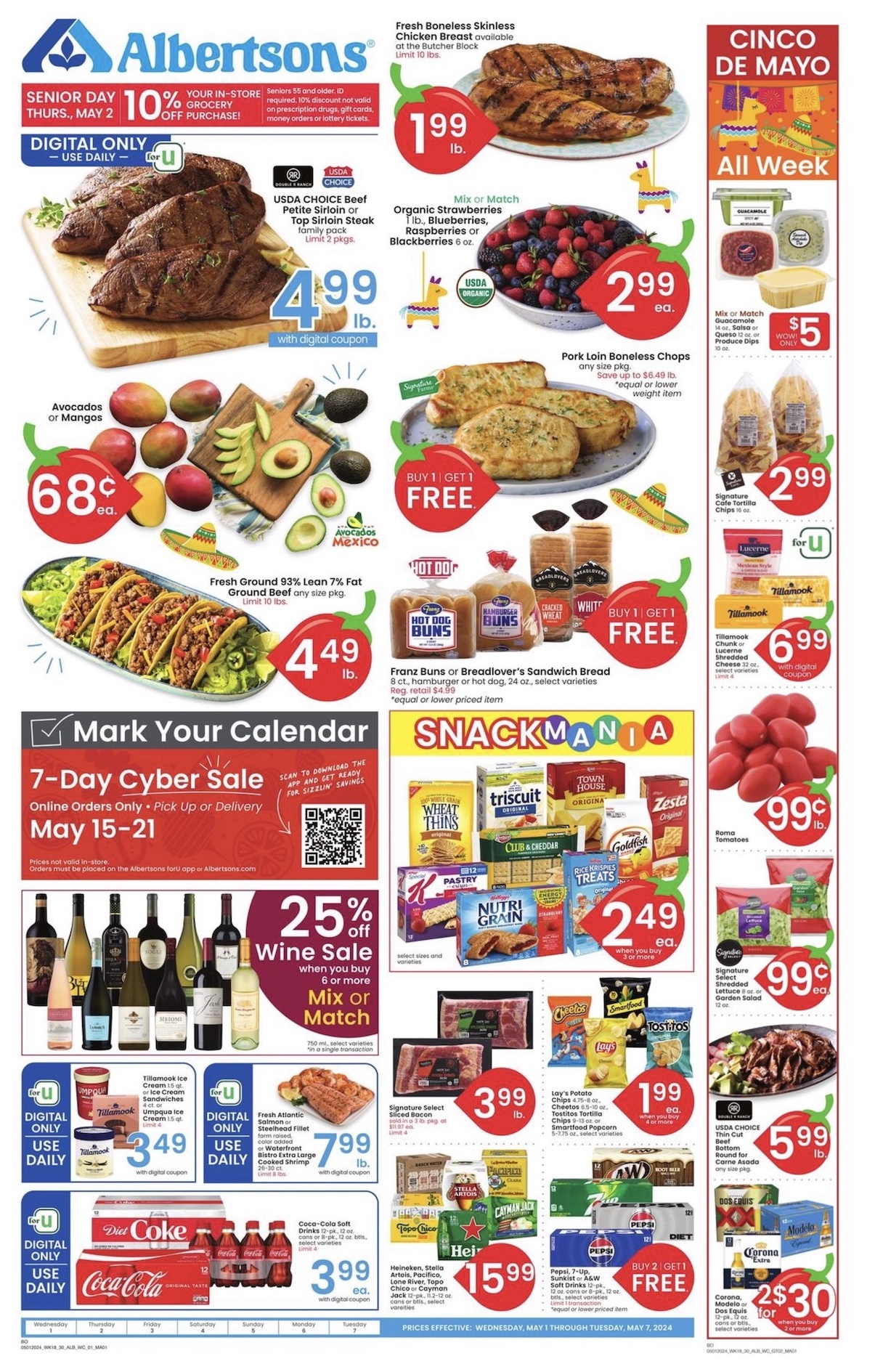 Albertsons Weekly Ad May 1 - 7, 2024 | WeeklyAds2
