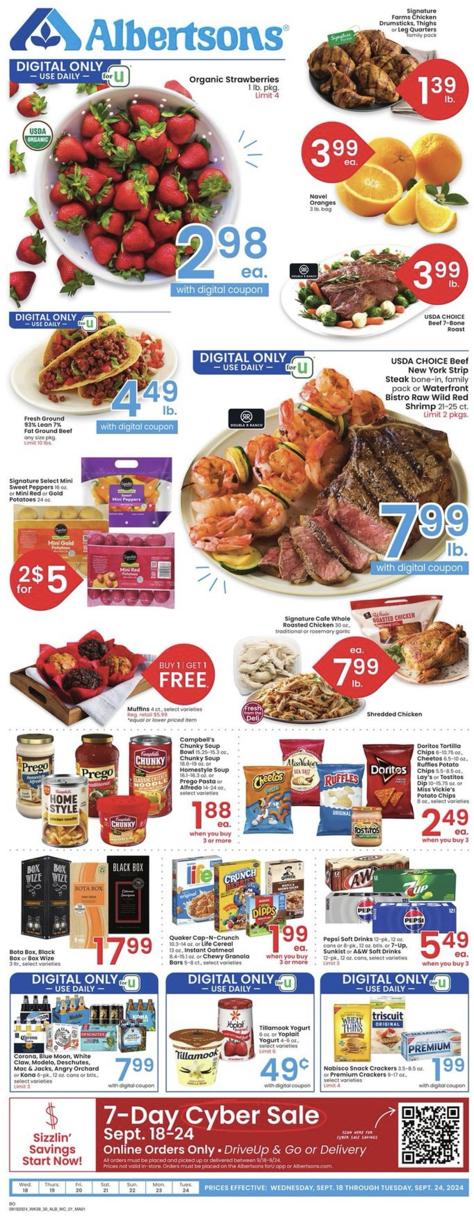 Albertsons Weekly Ad Sep 18 - 24, 2024 | WeeklyAds2