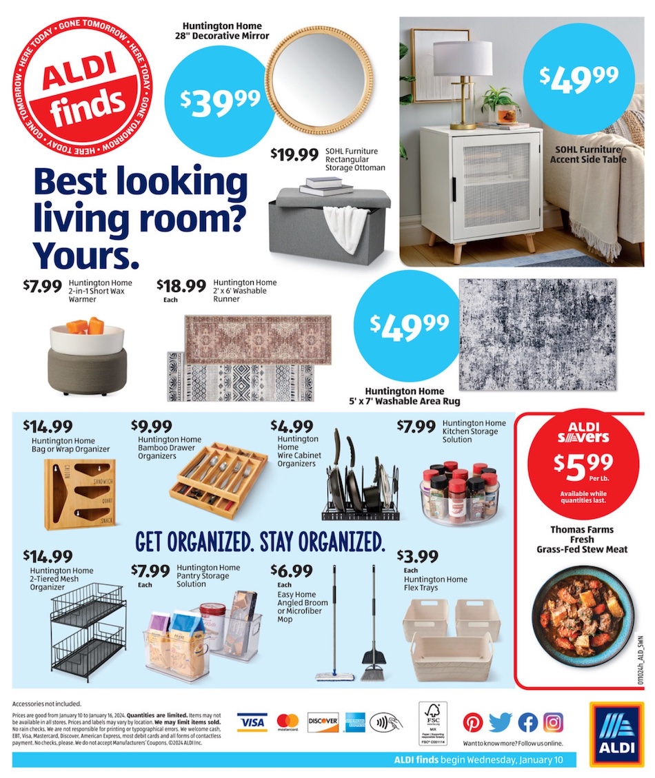 ALDI Weekly Ad Jan 10 - 16, 2024 | WeeklyAds2