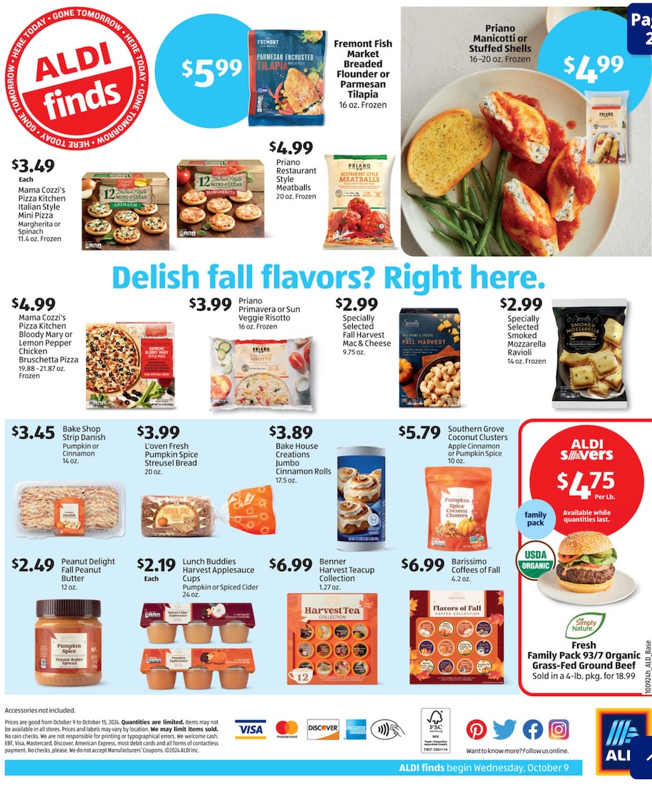 ALDI Weekly Ad Preview Oct 9 - 15, 2024 | WeeklyAds2