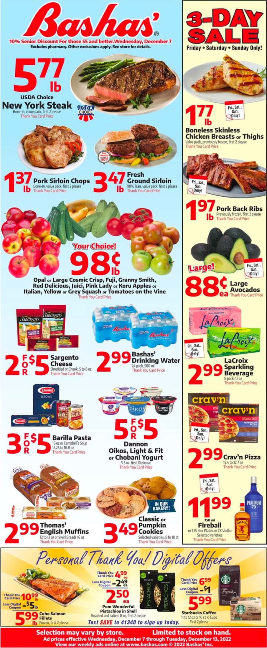 Bashas Weekly Ad Dec 7 - 13, 2022 | WeeklyAds2