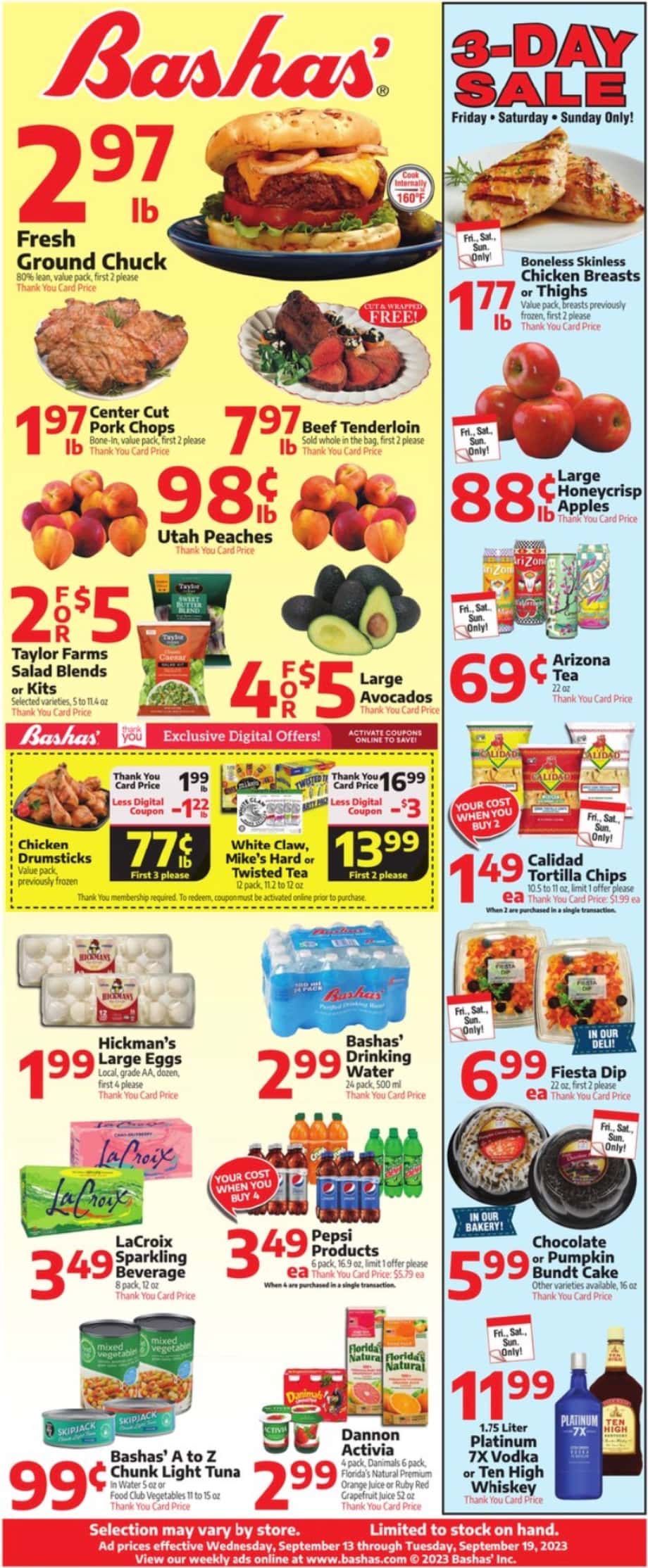 Bashas Weekly Ad Sep 13 - 19, 2023 | WeeklyAds2