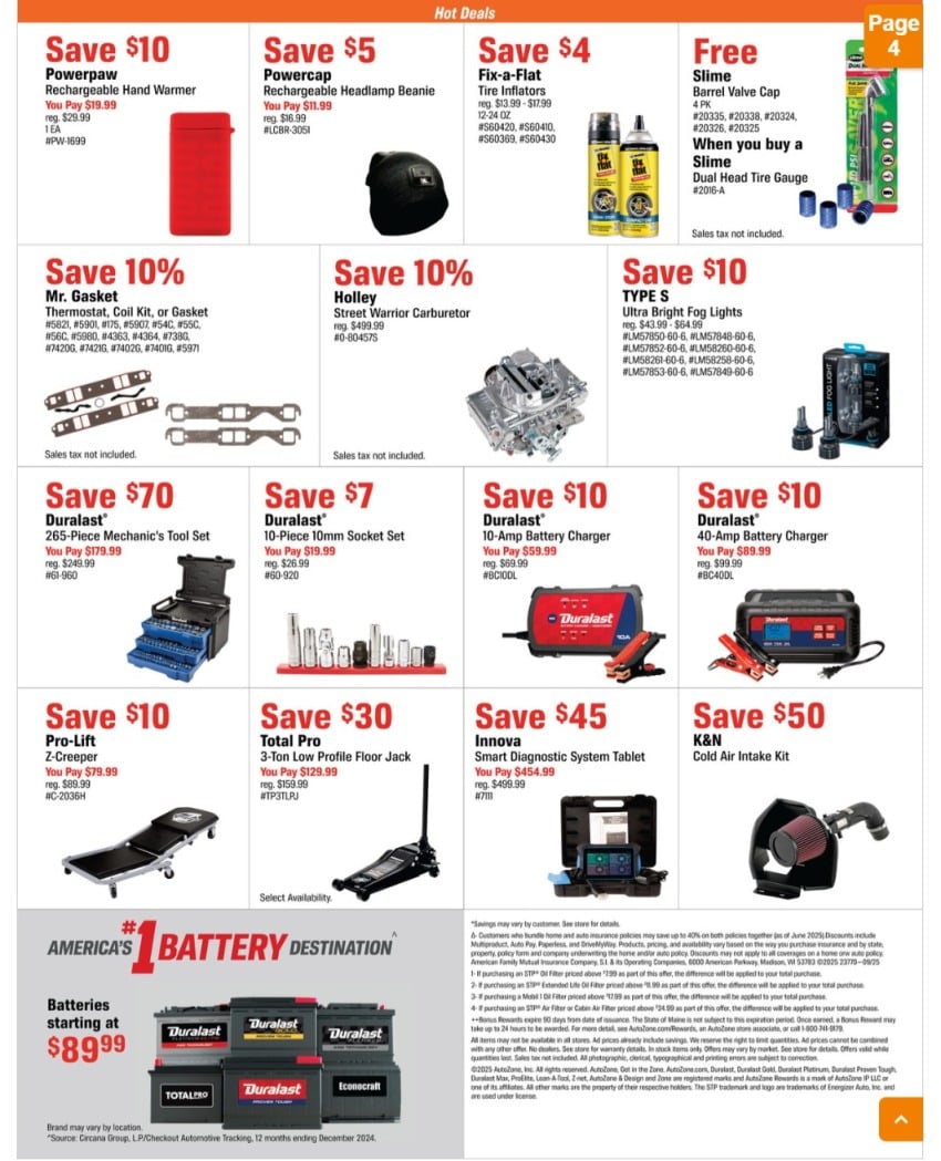AutoZone Black Friday 2025 | WeeklyAds2