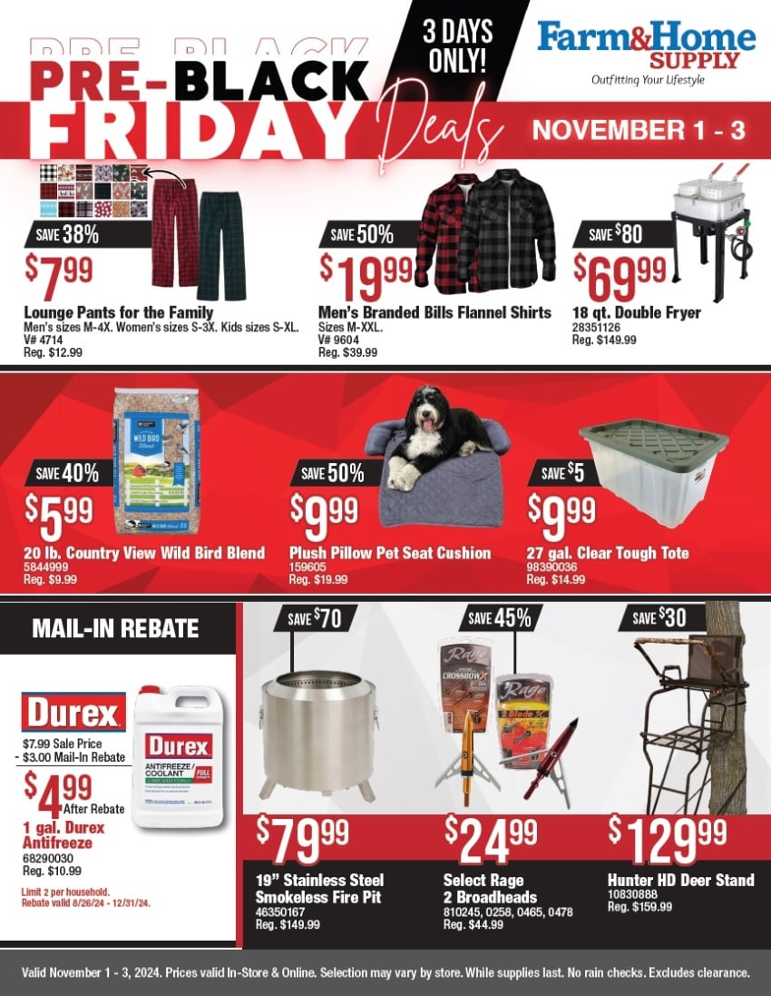 Farm Home Supply Pre-Black Friday 2024 | WeeklyAds2