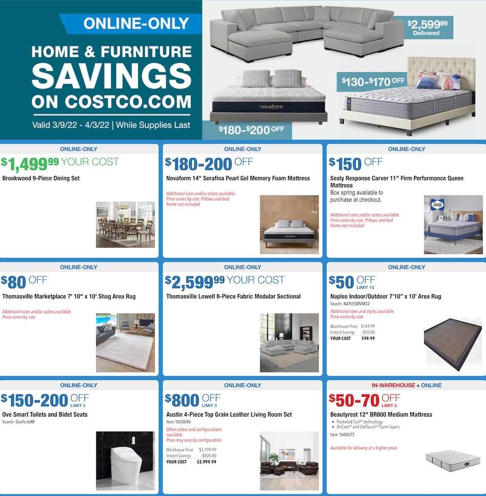 Costco Weekly Ad Mar 9 - Apr 3, 2022 | WeeklyAds2