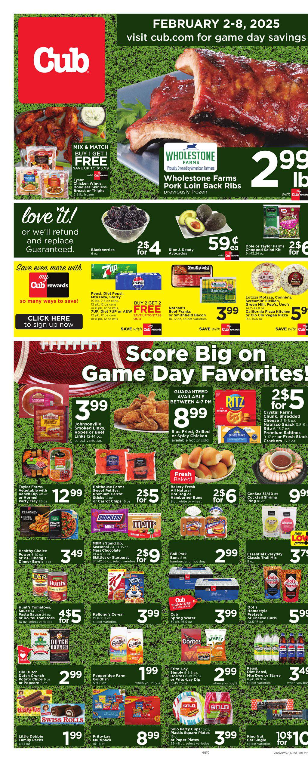 Cub Foods Ad Weekly Savings February 2 - 8, 2025 | WeeklyAds2