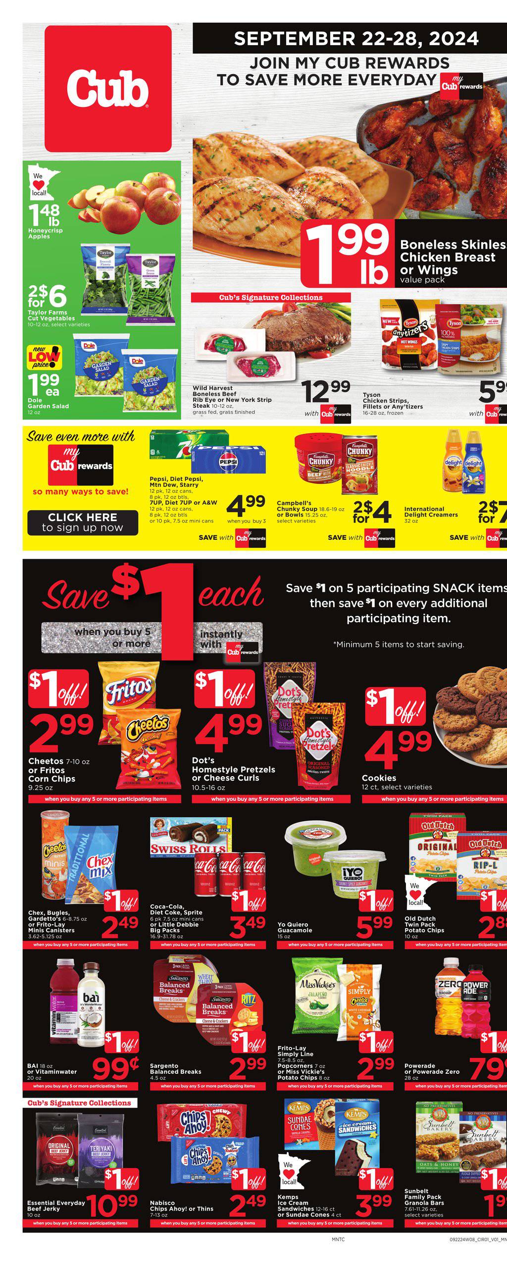 Cub Foods Ad Weekly Savings September 22 - 28, 2024 | WeeklyAds2