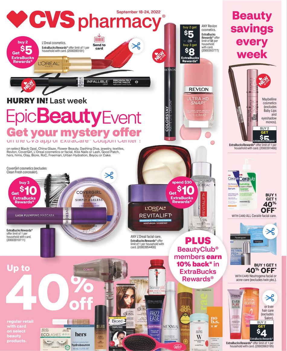 CVS Weekly Ad Sep 18 - 24, 2022 | WeeklyAds2