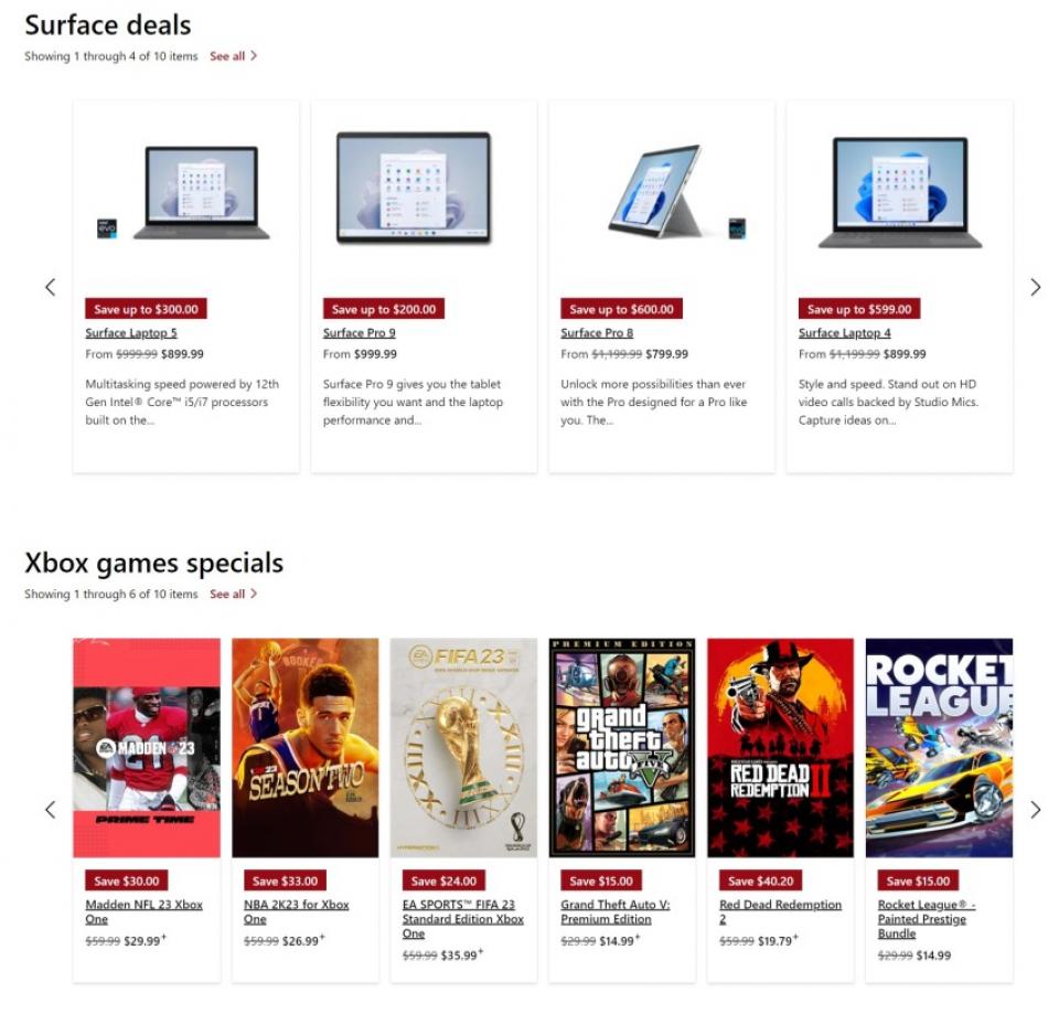 Microsoft Cyber Monday Ad 2022 | WeeklyAds2