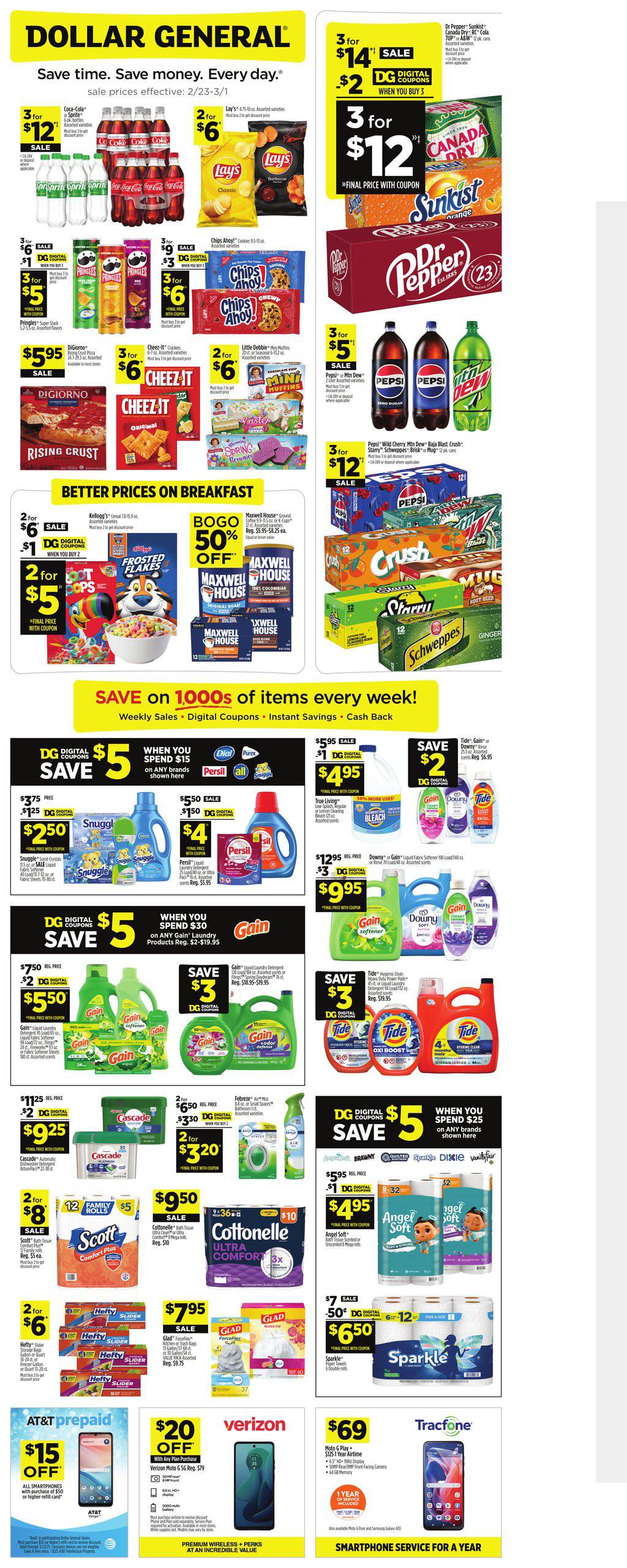 Dollar General Weekly Ad February 23 - March 1, 2025 | WeeklyAds2