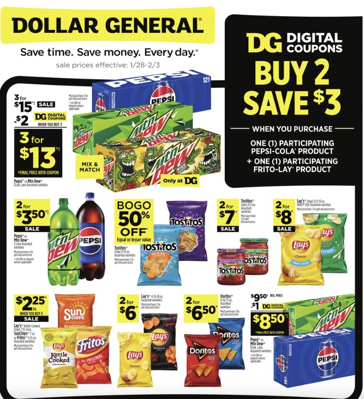 Dollar General Weekly Ad Jan 28 - Feb 3, 2024 | WeeklyAds2