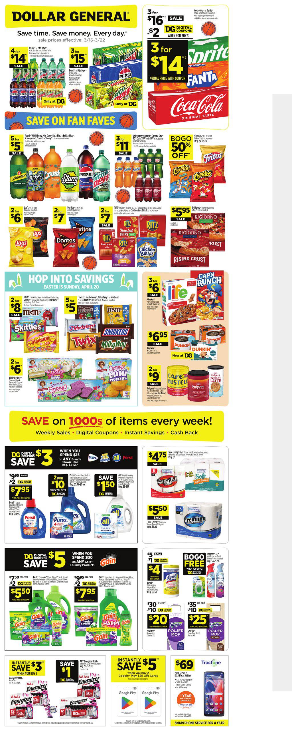 Dollar General Weekly Ad March 16 - 22, 2025 | WeeklyAds2