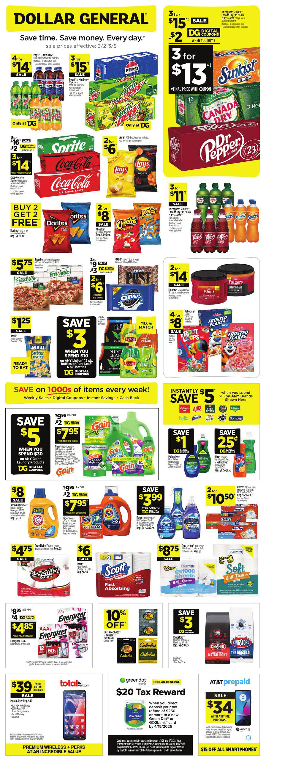 Dollar General Weekly Ad March 2 - 8, 2025 | WeeklyAds2
