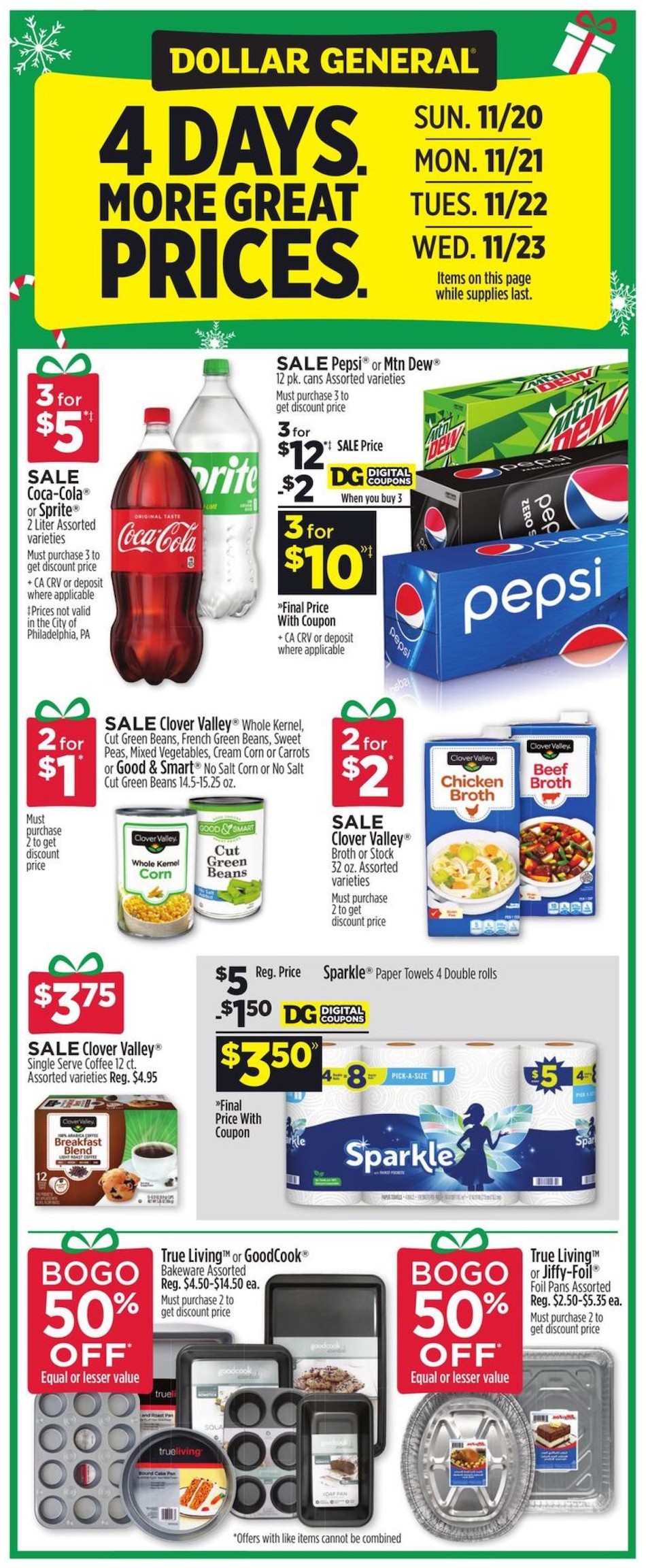 Dollar General Weekly Ad Nov 20 - 26, 2022 | WeeklyAds2