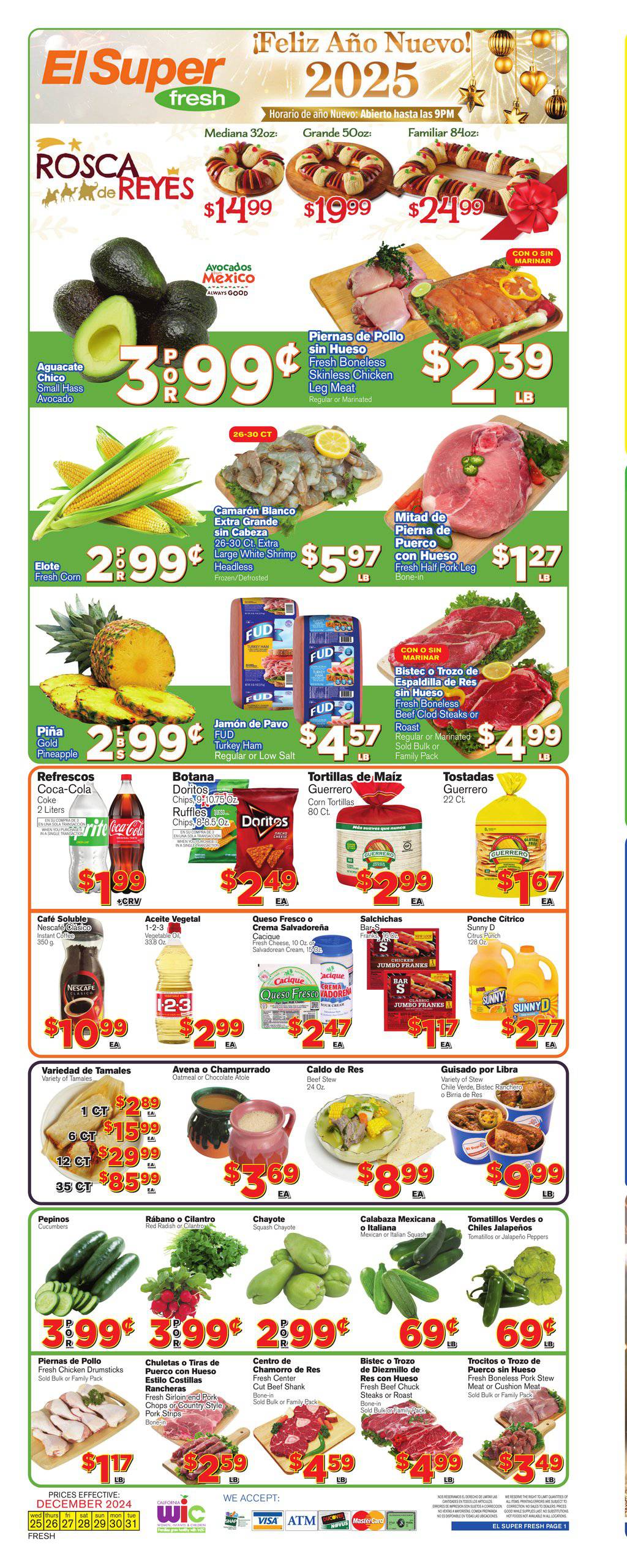 El Super Weekly Ad December 25 - 31, 2024 | WeeklyAds2