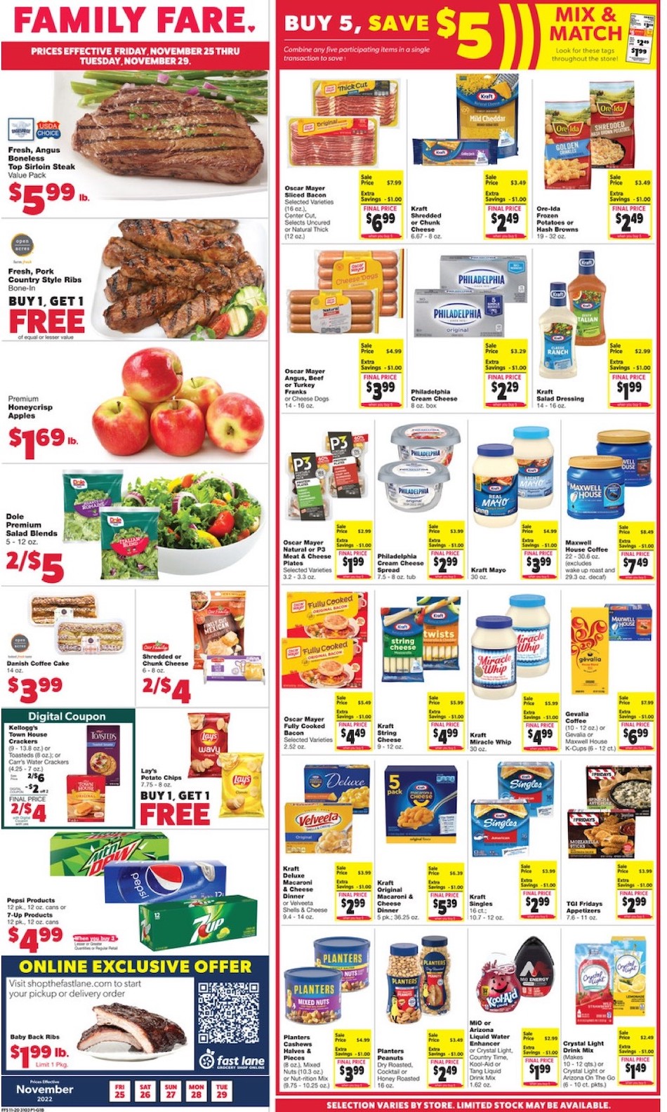 Family Fare Weekly Ad Nov 25 - 29, 2022 | WeeklyAds2