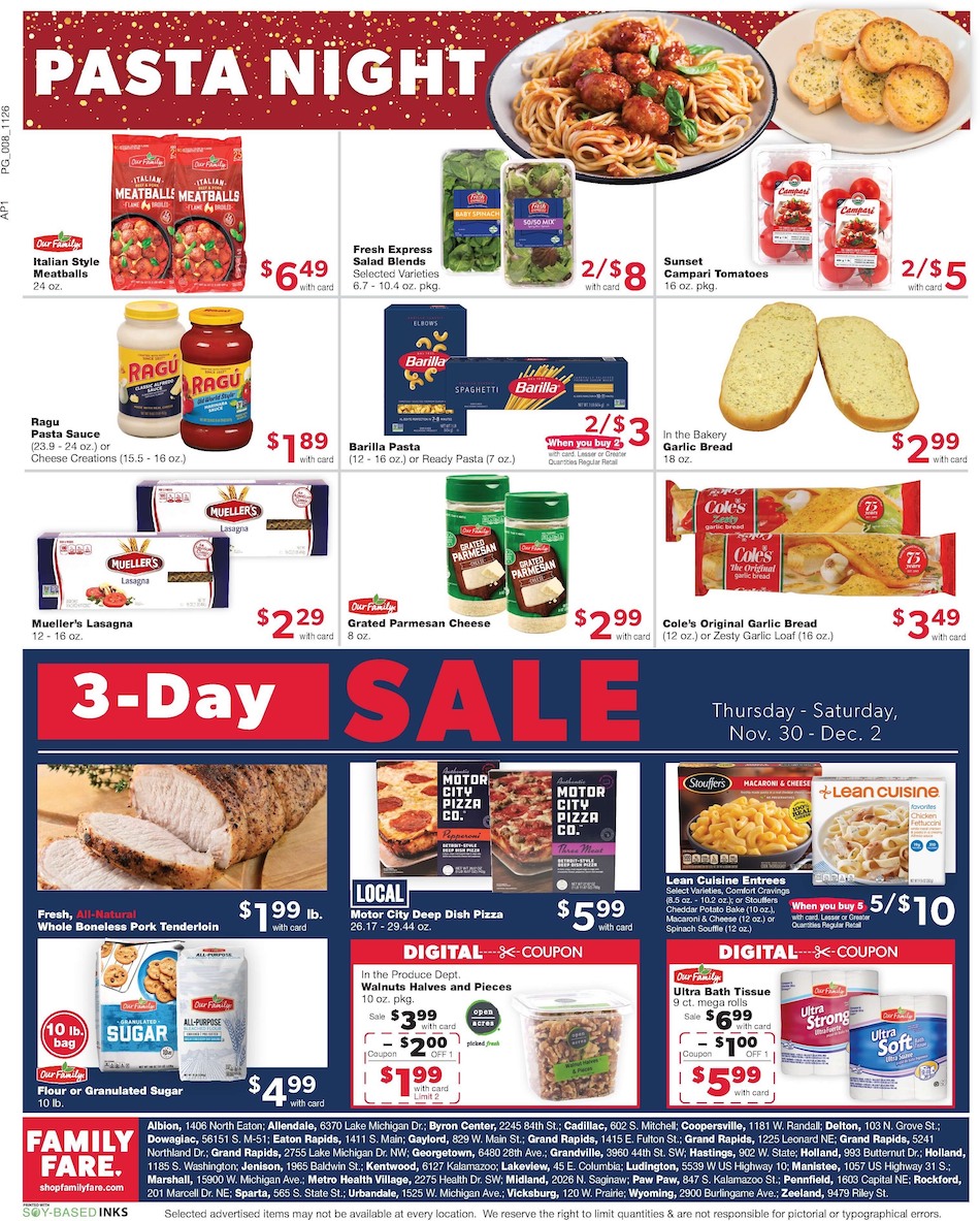 Family Fare Weekly Ad Nov 26 - Dec 2, 2023 | WeeklyAds2