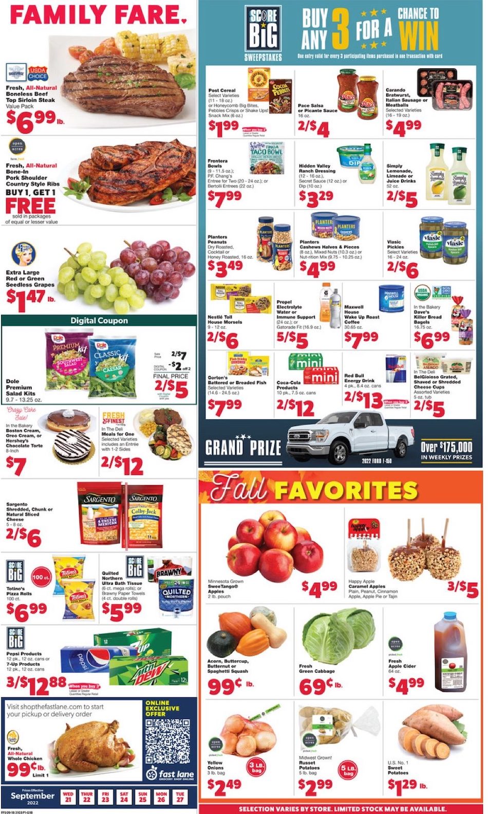 Family Fare Weekly Ad Sep 21 - 27, 2022 | WeeklyAds2