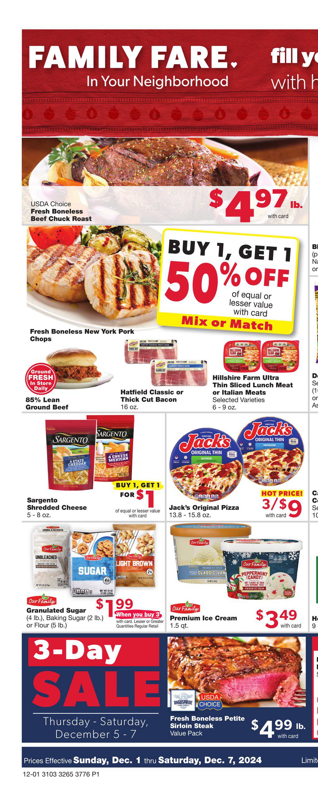 Family Fare Weekly Ad - West December 1 - 7, 2024 | WeeklyAds2