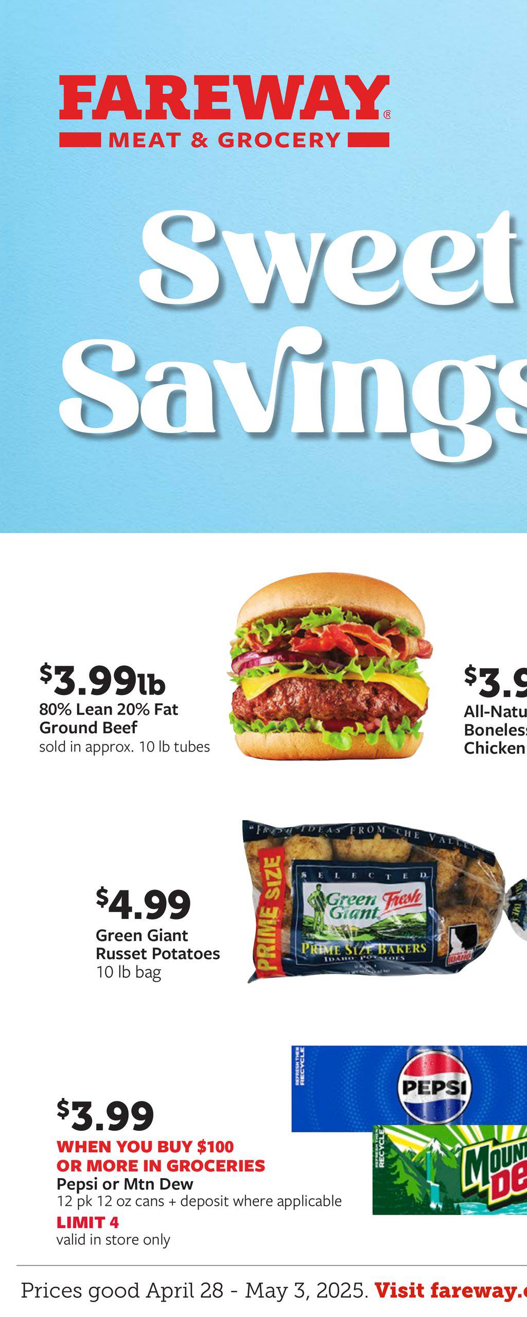 Fareway Ad Weekly April 28 - May 3, 2025 | WeeklyAds2
