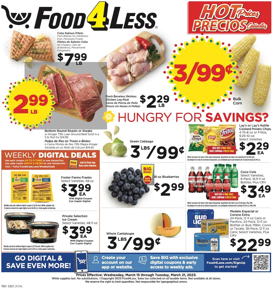 Food 4 Less Weekly Ad Sale Mar 15 - 21, 2023 | WeeklyAds2