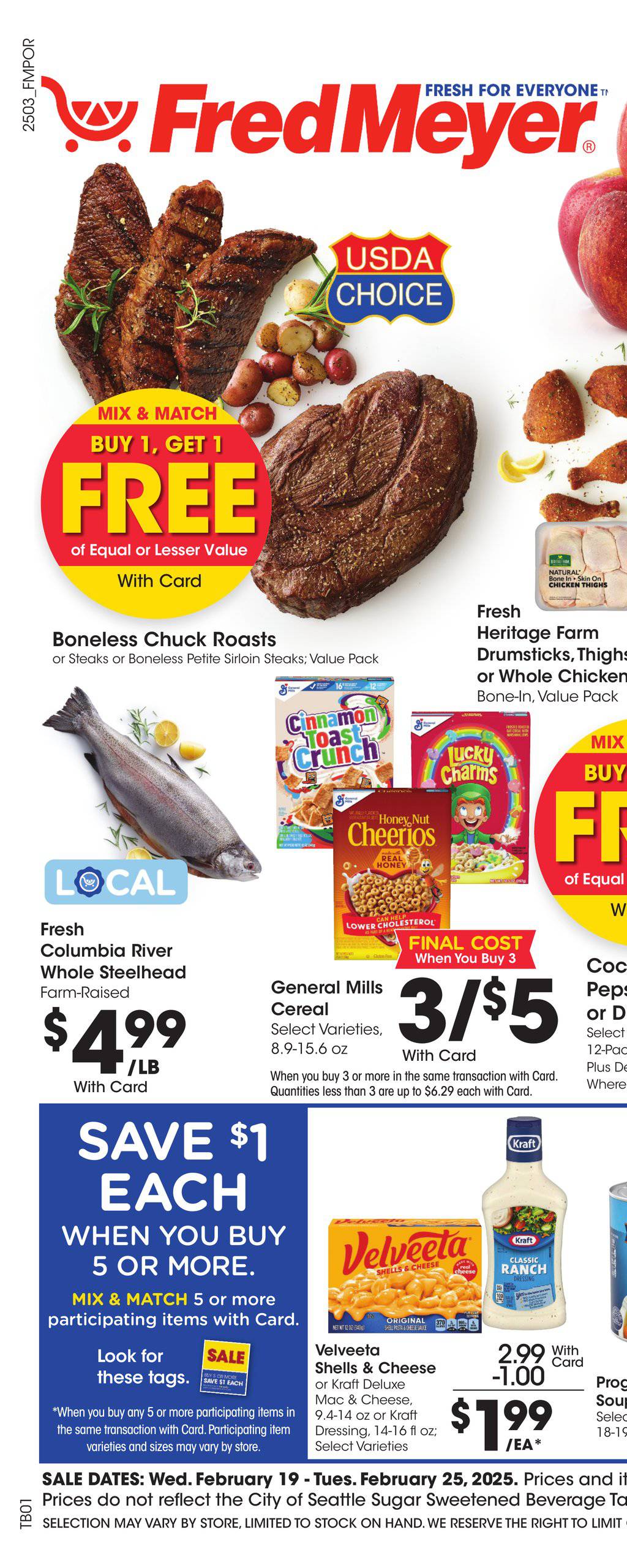 Fred Meyer Ad Weekly Circular February 19 - 25, 2025 | WeeklyAds2
