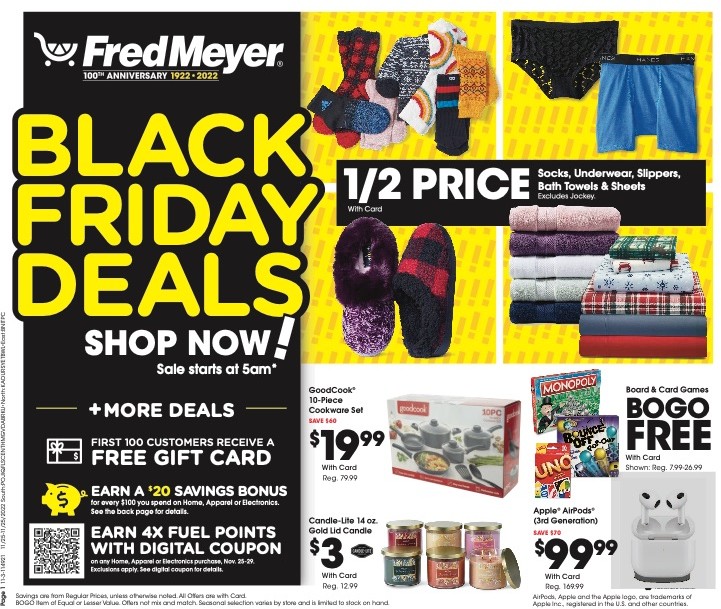 Fred Meyer Black Friday Ad 2022 | WeeklyAds2