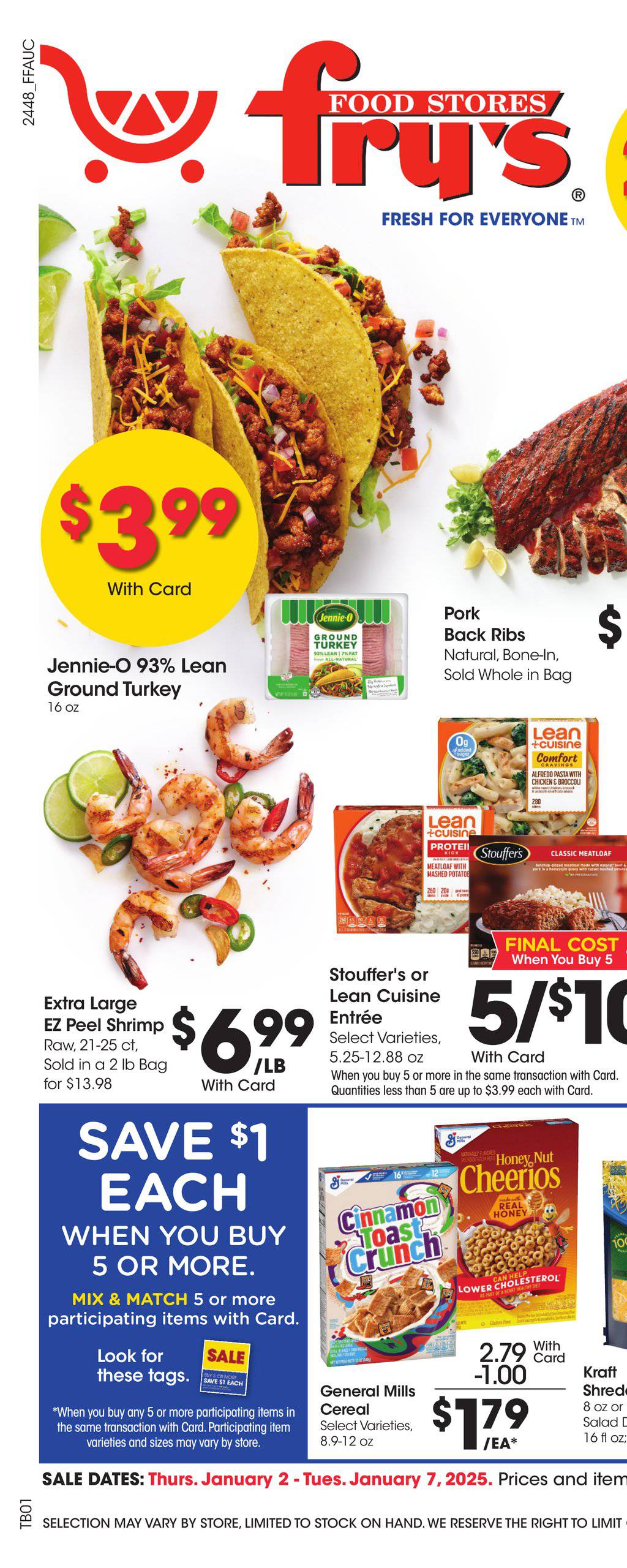 Fry's Weekly Ad January 2 - 7, 2025 | WeeklyAds2