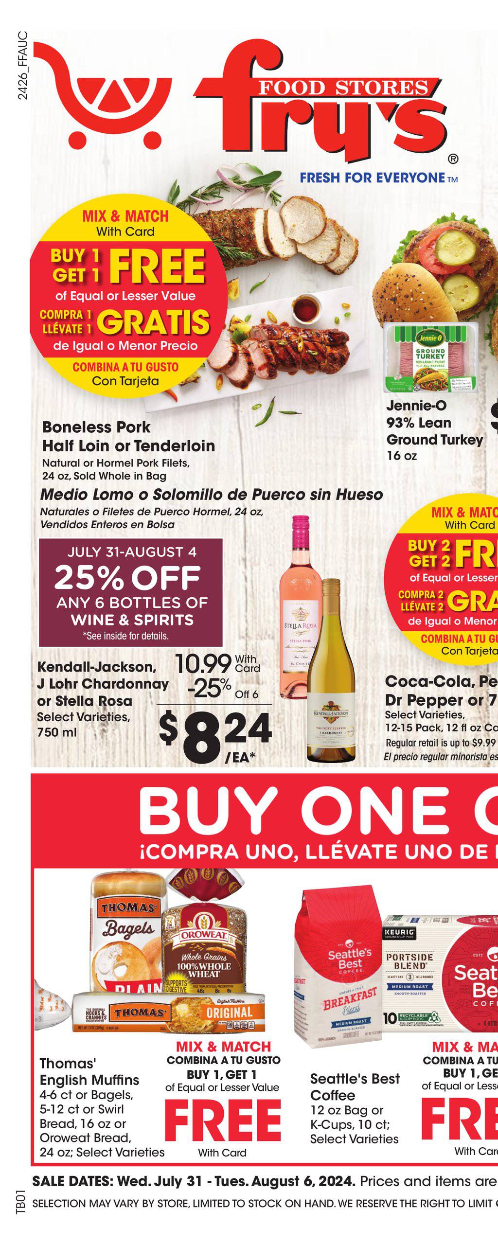 Fry's Weekly Ad July 31 - August 6, 2024 | WeeklyAds2