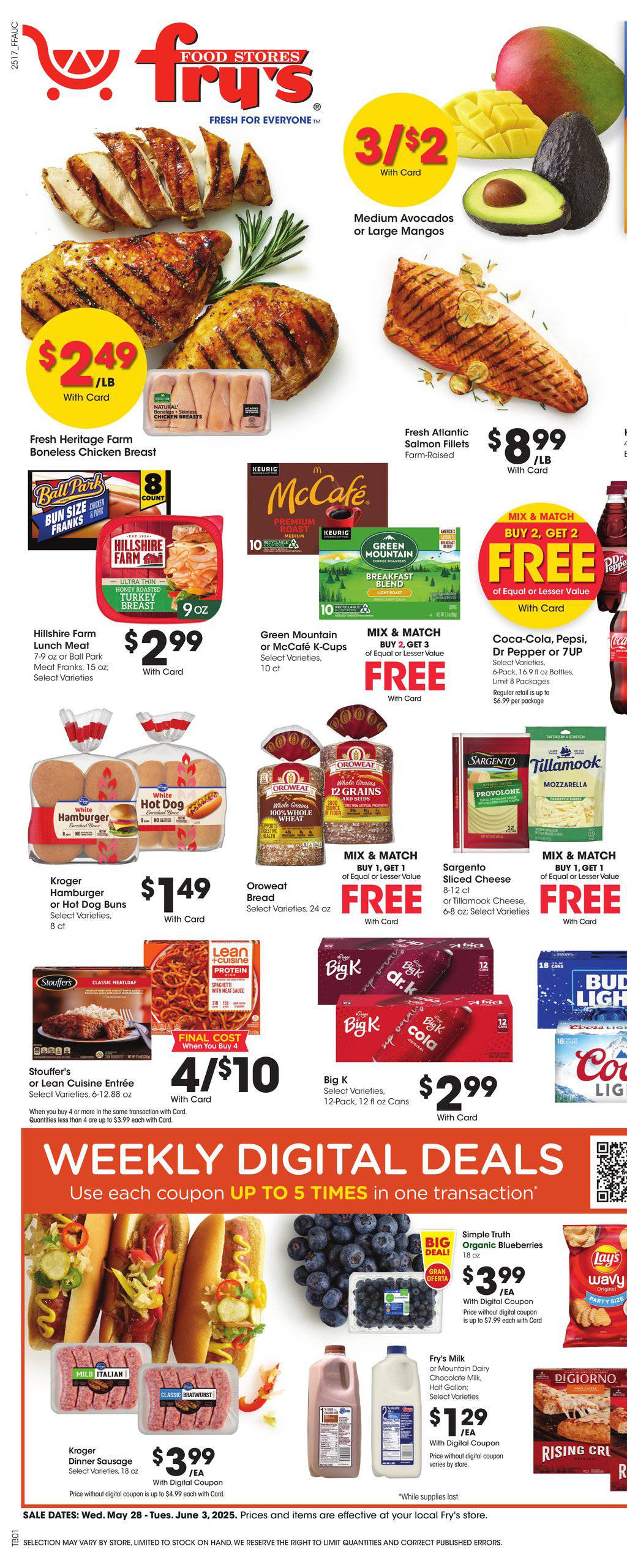 Fry's Weekly Ad May 28 - June 3, 2025 | WeeklyAds2