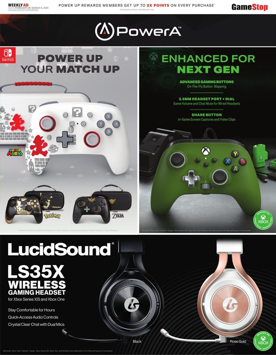 Gamestop Weekly Ad Feb 28 - Mar 6, 2021 | WeeklyAds2