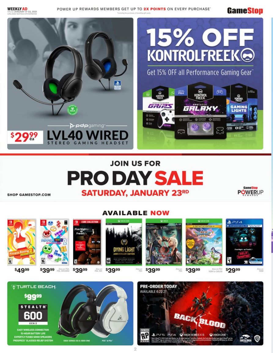 Gamestop Weekly Ad Jan 17 - 23, 2021 | WeeklyAds2
