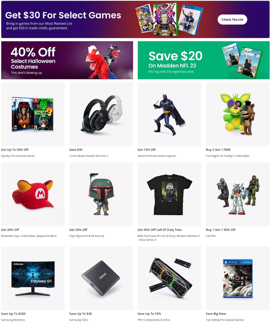 Gamestop Weekly Ad Oct 23 - 29, 2022 | WeeklyAds2