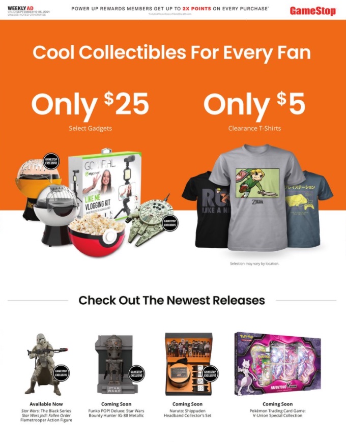 Gamestop Weekly Ad Sep 19 - 25, 2021 | WeeklyAds2