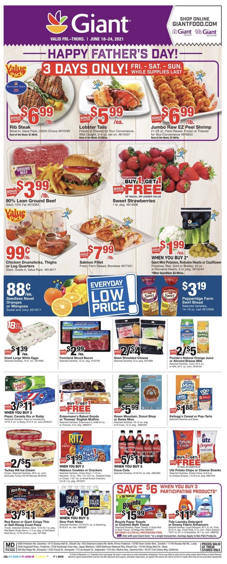 Giant Weekly Ad Jun 18 - 24, 2021 | WeeklyAds2
